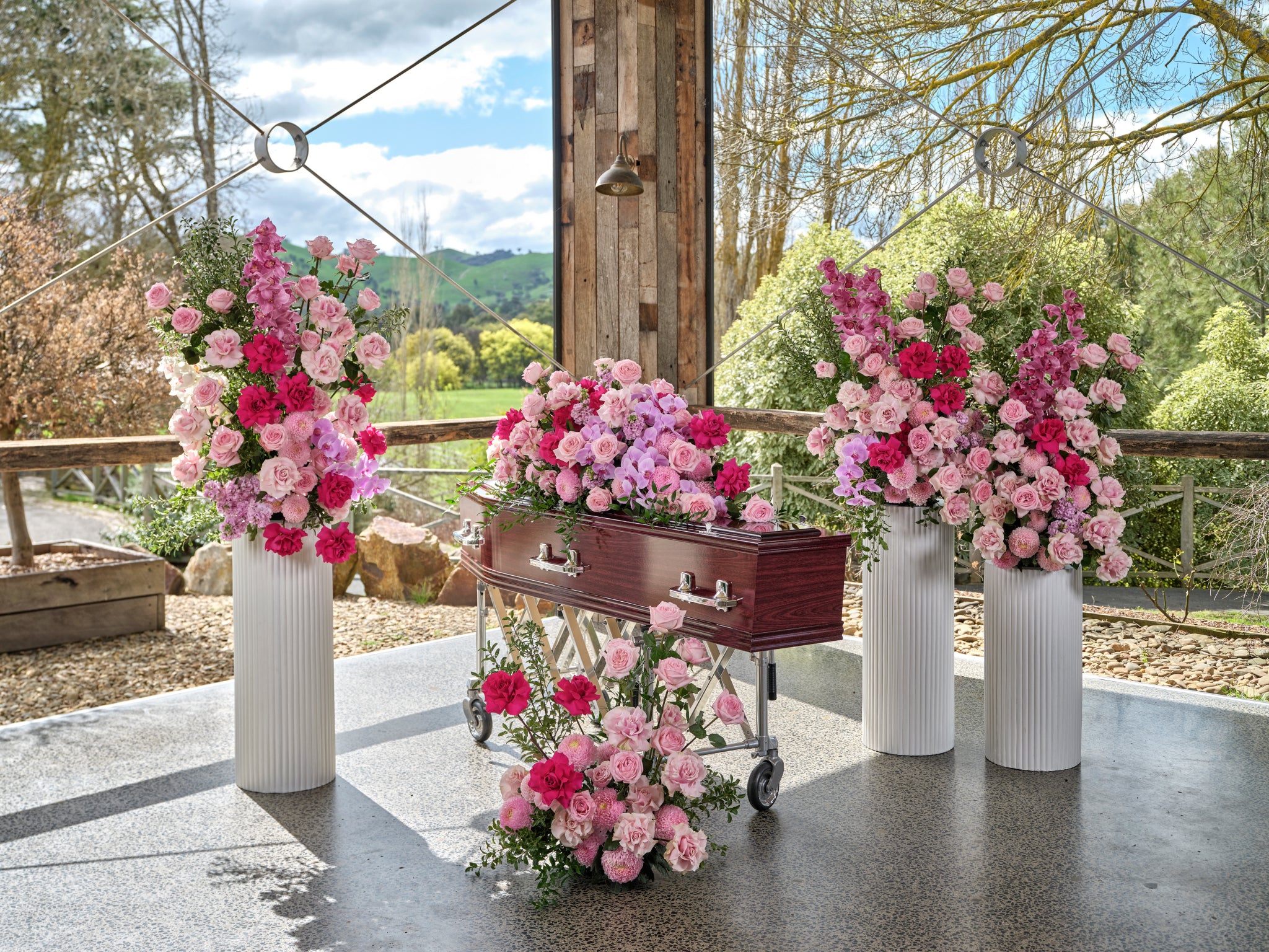 Pink Funeral Collection – Maple and Moss