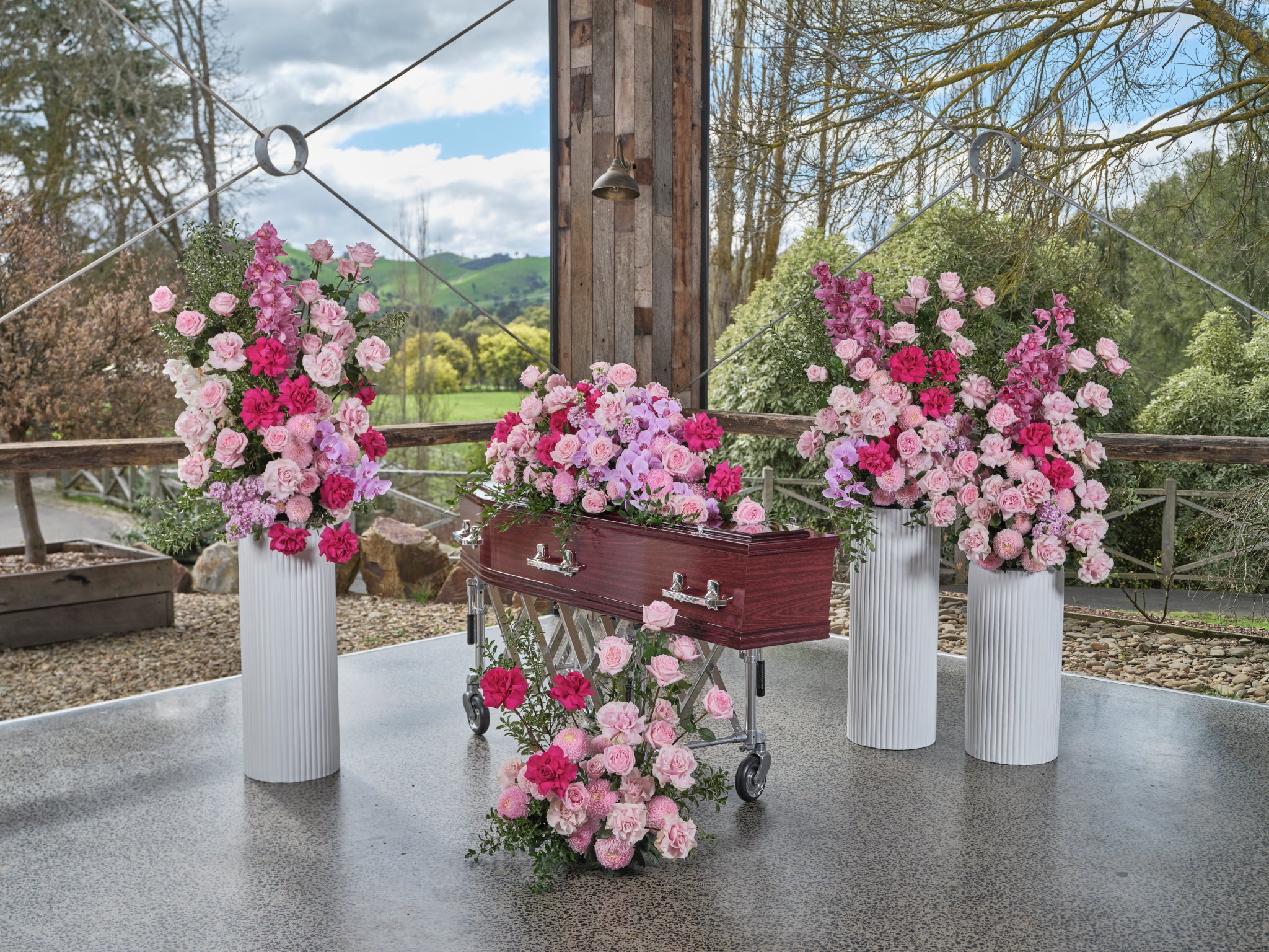 Pink Funeral Collection – Maple and Moss